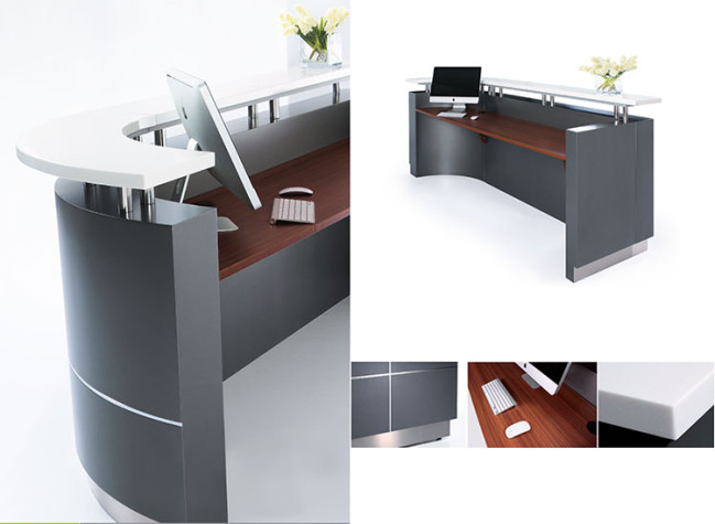 “EXECUTIVE” RECEPTION DESK - Techno Office Furniture: Office Furniture ...
