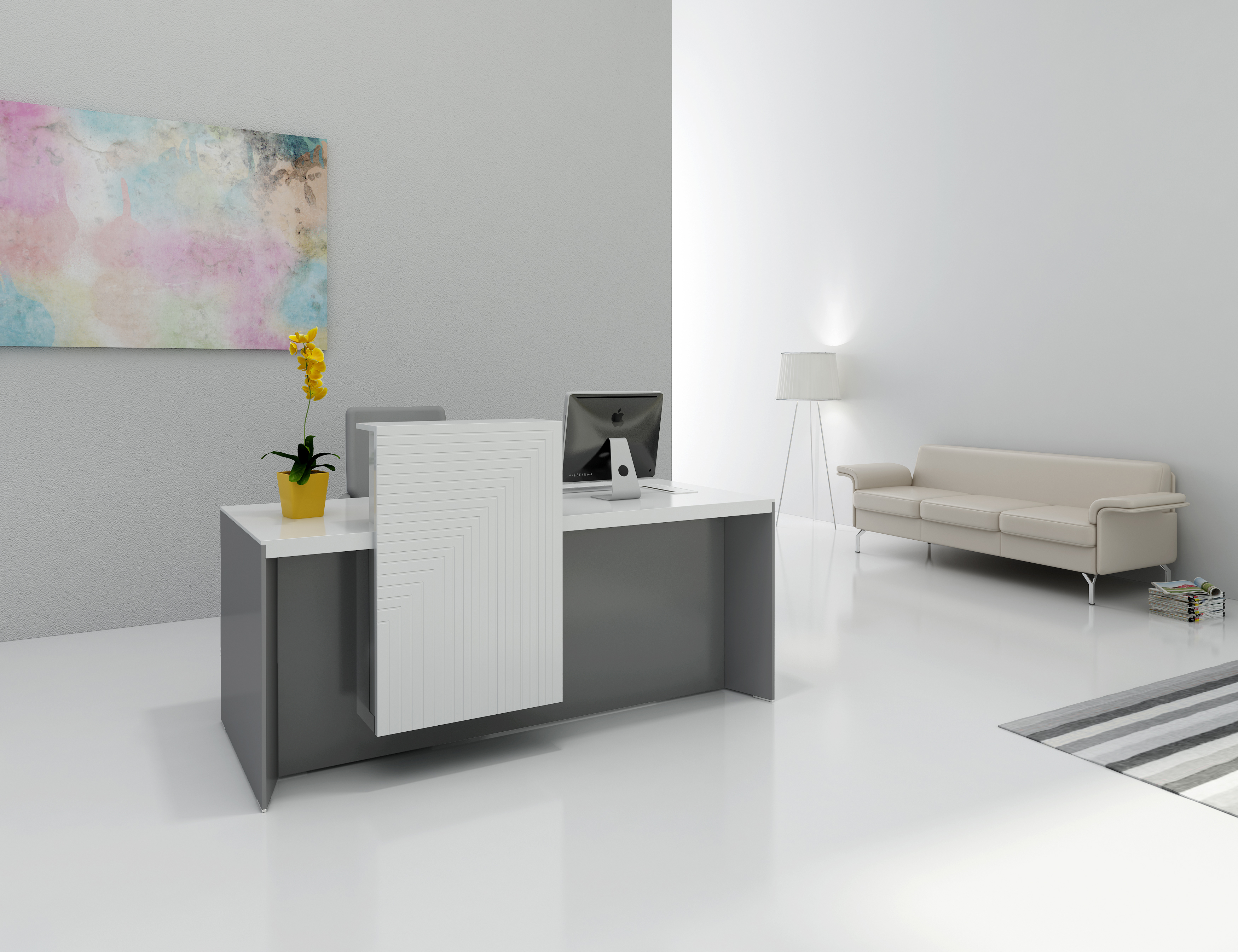 “EXECUTIVE” RECEPTION DESK - Techno Office Furniture: Office Furniture ...